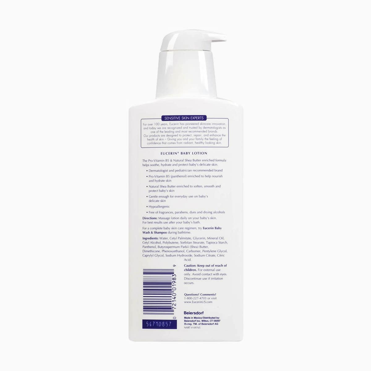 Eucerin Baby Body Lotion – 400ml - Primac Baby