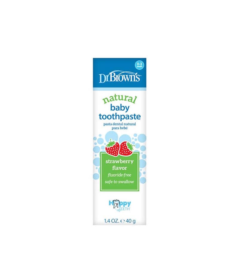 Dr Brown's Natural Baby Toothpaste - Primac Baby